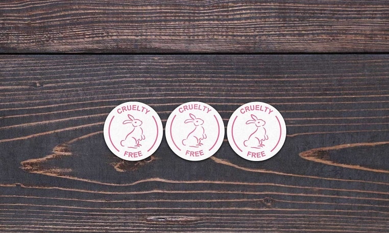 Cruelty free label - free printable sticker - DIY Beauty Base